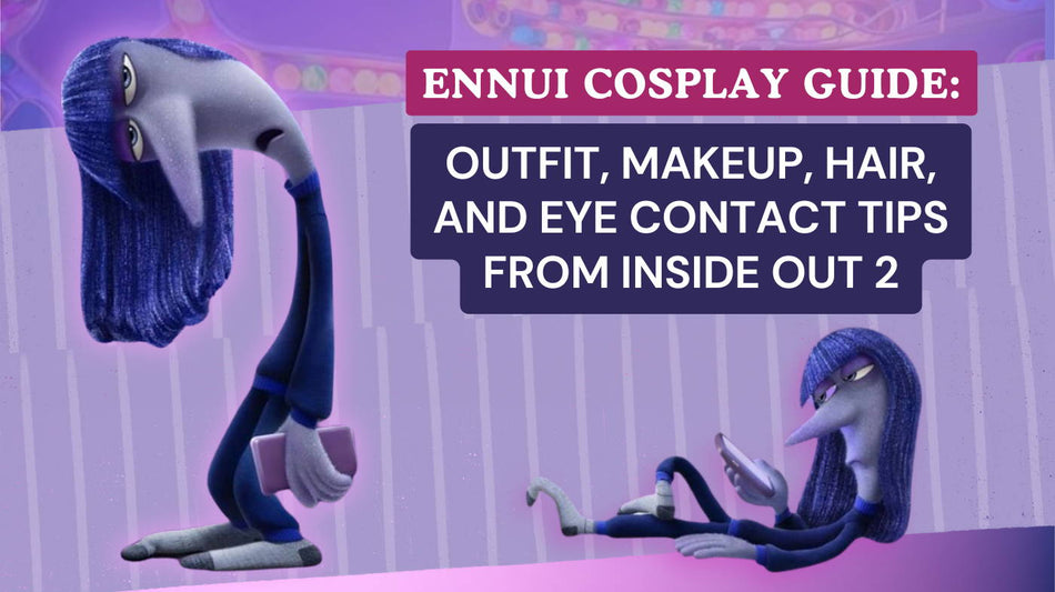 Ennui Cosplay Guide: Outfit, Makeup, Hair, and Eye Contact Tips from Inside Out 2 – EyeCandys®
