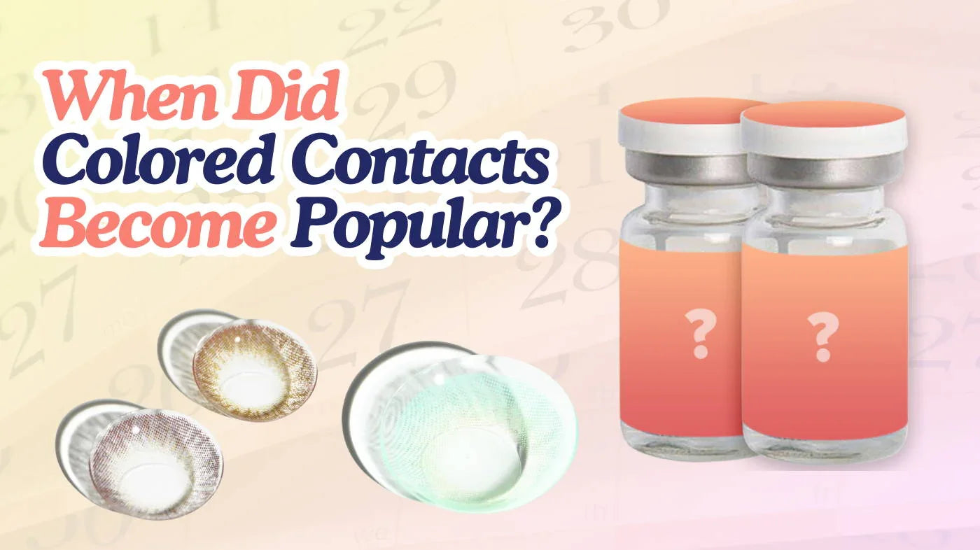 When Did Coloured Contacts Become Popular? A Look Back in Time – EyeCandys®