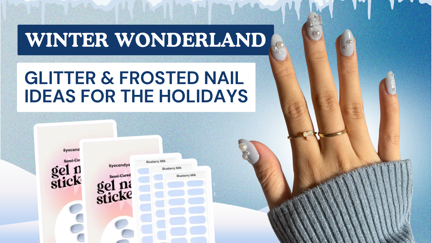 Winter Wonderland: Glitter & Frosted Nail Ideas for the Holidays ...