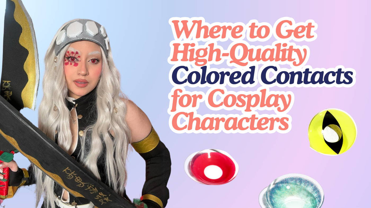 Where to Buy Colored Contacts for Cosplay: Top Places to Shop – EyeCandys®