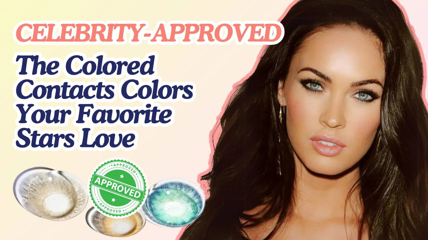Celebrity-Approved, The Colored Contacts Colors Your Favorite Stars ...