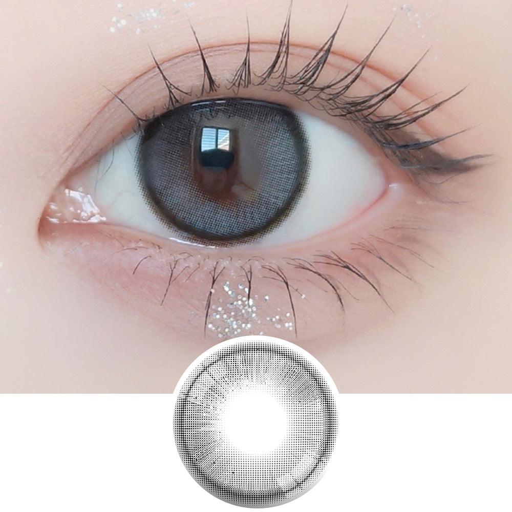 Ann365 Anreen Ash Grey Natural Looking Colour Contact Lenses ...