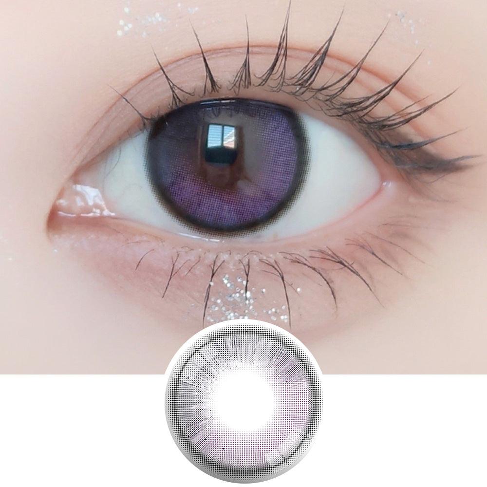 Ann365 Anreen Pink Violet Natural Looking Colour Contact Lenses ...