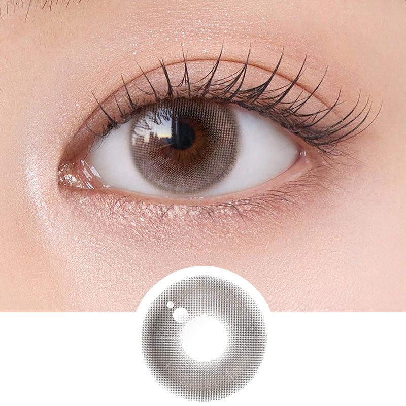 Buy Chuu Aube Pie Moon Brown Color Contacts | EyeCandys