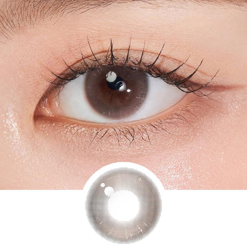 Buy Chuu Aube Pie Moon Brown Color Contacts | EyeCandys