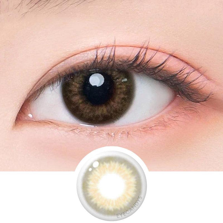 DooNoon Rona 1-Day Brown (10pk) Natural Color Contact Lenses - Korean Circle – EyeCandys®