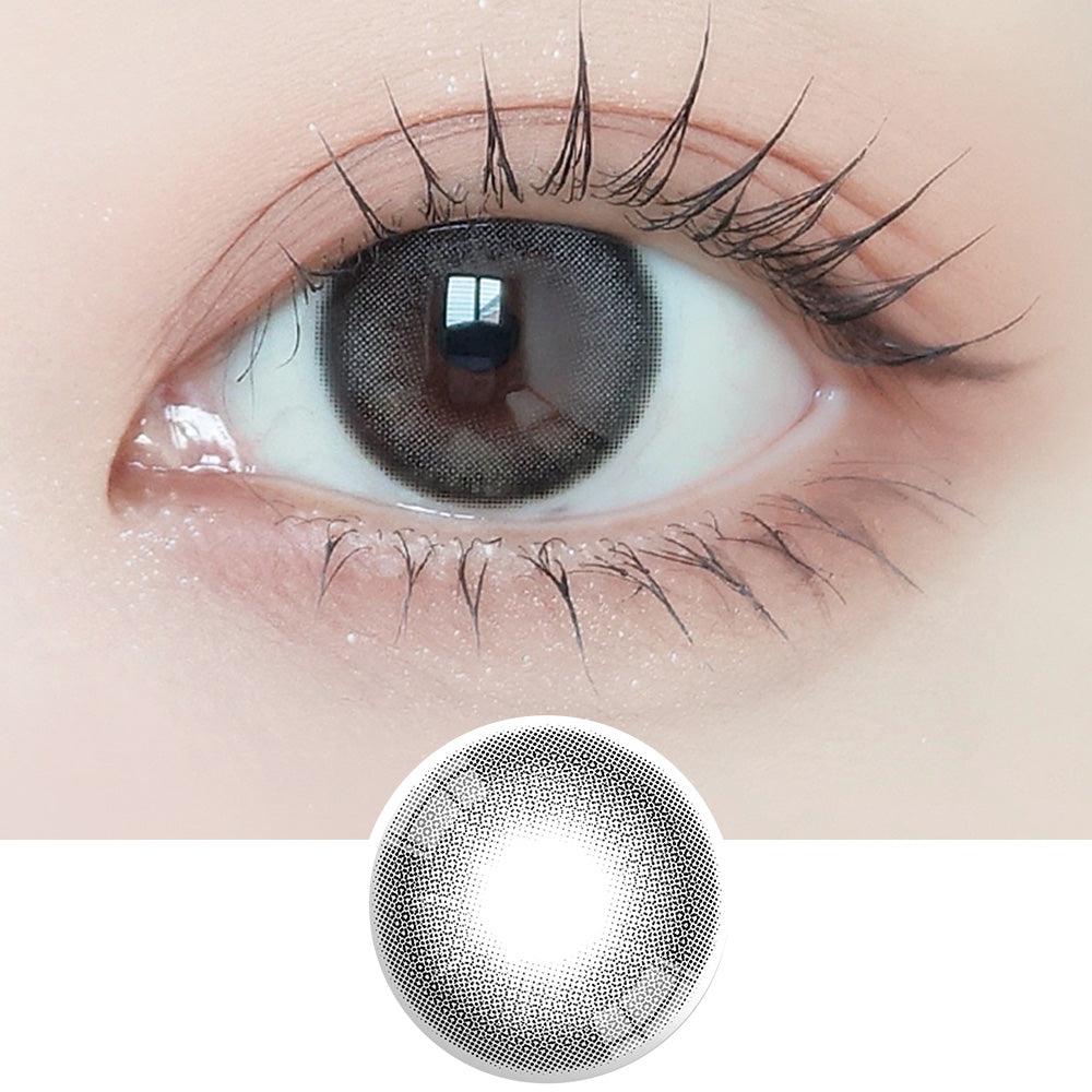 Ann365 Mauve Deep Grey Natural Looking Colour Contact Lenses ...