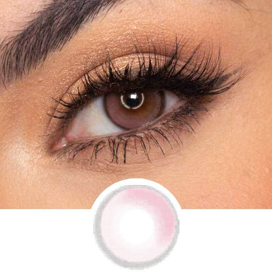 Buy Pink Contacts & Pink Prescription Contact Lenses | EyeCandys