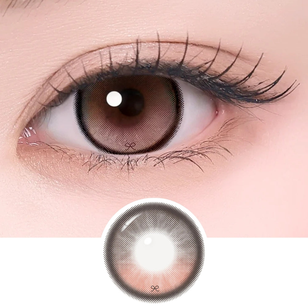 i-Sha Reborn Rosywood Colour Contact Lenses - Circle Lenses – EyeCandys®