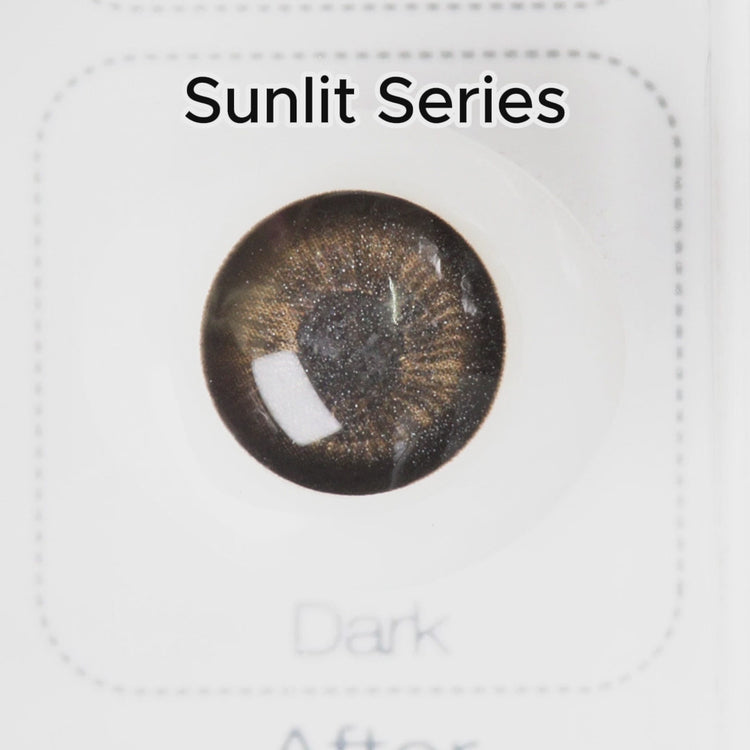 EyeCandys Sunlit Deep Blue Colored Contact Lenses with Power