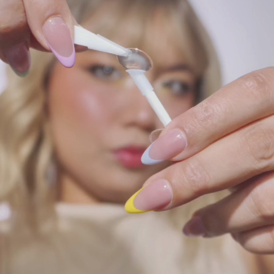 EyeCandys Bunnie Milky Ash Grey Colored Contact Lenses - Circle Lenses