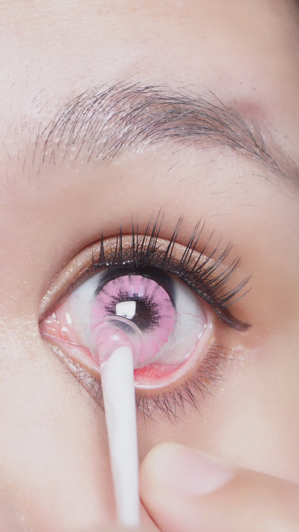 Buy EyeCandys Pink Label Shade Pink Color Contacts | EyeCandys