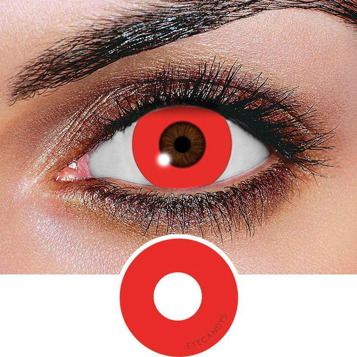 Buy Red Contacts & Halloween Contact Lenses | EyeCandy's – EyeCandys®