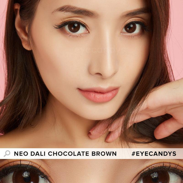 Buy NEO Extra Dali Brown Circle Lenses | EyeCandys
